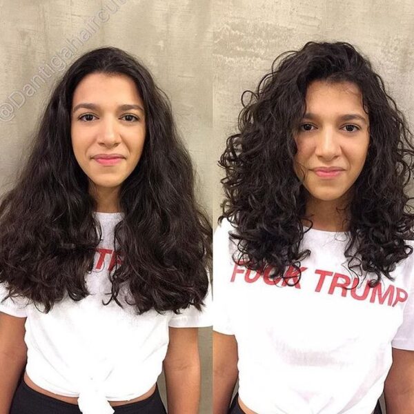 Curly Hair Layers Before and After: A Transformative Look - Must Read ...